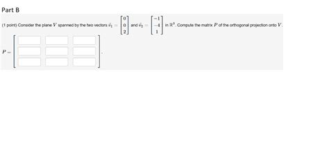 solved part a 1 point let a and b be n x n orthogonal