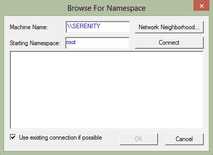 FREE WMI Administrative Tools WMI Object Browser And WMI CIM Studio 4sysops