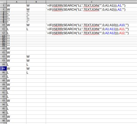 Excel Formula Return Value In Consecutive Cells If Preceding Cell