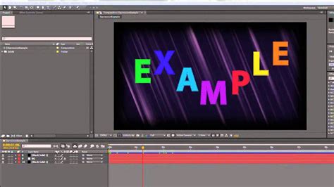 AE Basics Export Understanding Pre Render YouTube