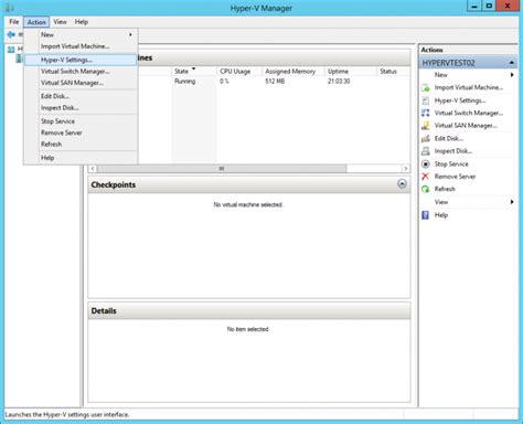 how to configure virtual machine replication on hyper v