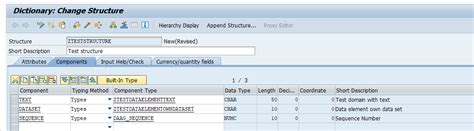 Abap Training Data Dictionary Data Type