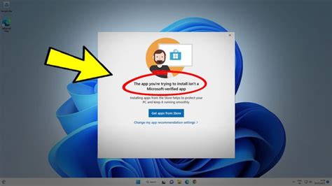 the app you re trying to install isn t a microsoft verified app in