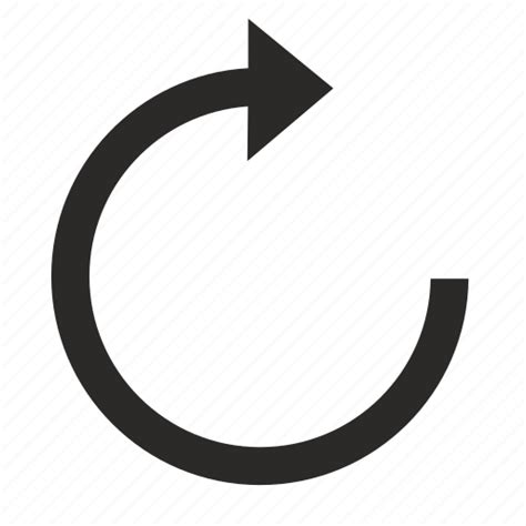 arrow reload rotate rotation icon