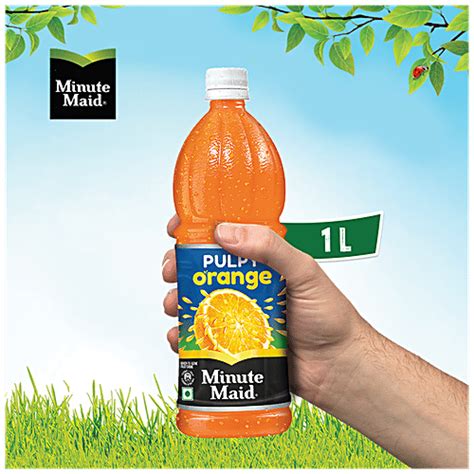 Buy Minute Maid Fruit Drink Pulpy Orange 1 L Online At Best Price Of Rs
