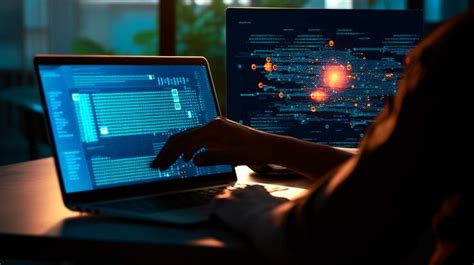 premium photo software development concept coding programmer software