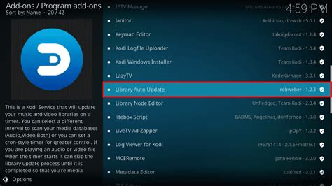 how to update kodi library techcult