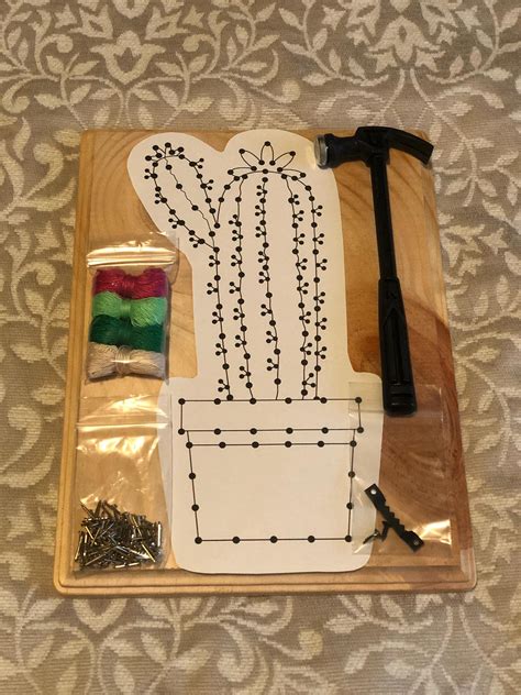 String Art Kits Complete Stringart Set In Gift Box Etsy