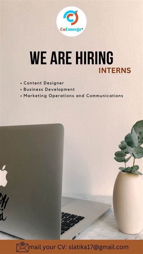 Hiring Hiringnow Intern Internships Internshipopportunity