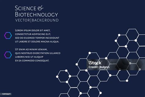 육각형 화학 결합 분자 패턴 현대 배경입니다 의학 과학 생명 공학 약리학 혁신 개념입니다 텍스트를 배치 합니다 어두운 배경입니다