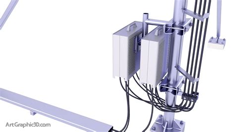 Base Transceiver Station 3d Model Download