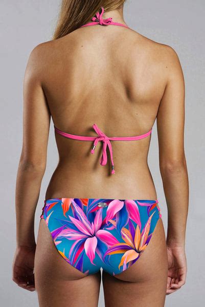Cookie Cutter Pushup Bikini Top Hawaiian Cookie Cutter Swimwear