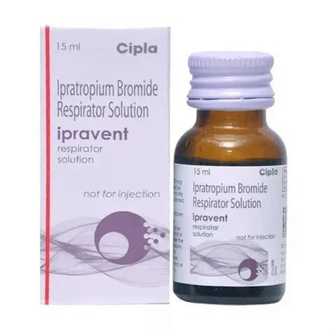 Ipratropium Solution For Nebulizer 250 Mcg At ₹ 53 Bottle In Nagpur