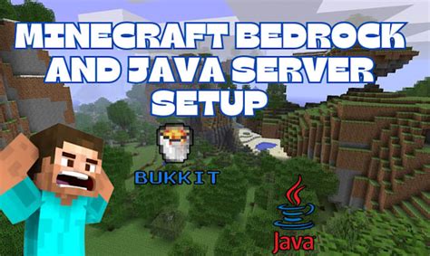Setup And Build Your Minecraft Bedrock And Java Server From The Scratch