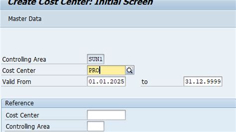 Cost Center Standard Hierarchy In Sap Fico