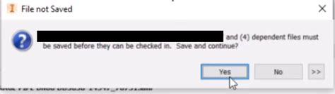 Dependent Files Must Be Saved Before They Can Be Checked In When Checking In Files In Vault