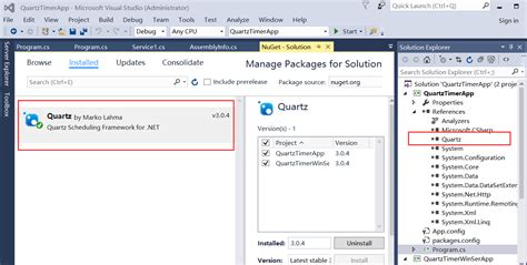 C 通过 Quartz Net 实现 Schedule Job 的处理 Eric Sun 博客园
