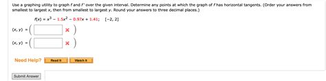 Solved Use A Graphing Utility To Graph Fand F Over The