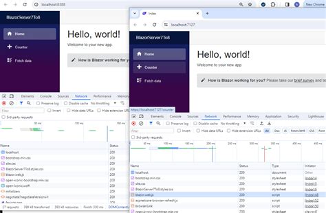 Blazor Server App Aborting On Not Finding Frameworkblazorwebjs