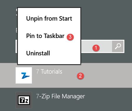 How To Pin Display Modern Windows Apps On The Taskbar
