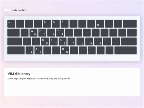 Vim Dictionary By Olga Voroshilova On Dribbble