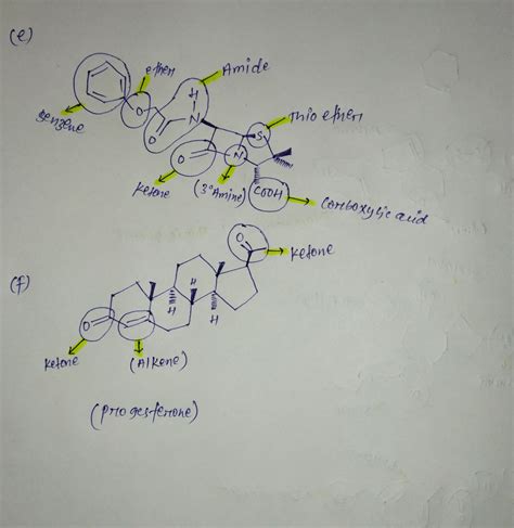 [Solved] 5. Circle and identity all of the non-alkane functional groups in... | Course Hero