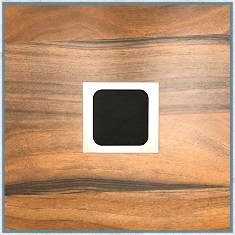 Single Chrome Socket Surround Camper Interiors