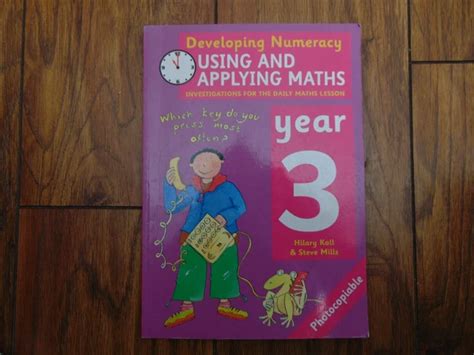 Developing Numeracy Using And Applying Maths Year 3 Book Teacher