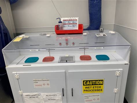 Teaching Bay Etch Station Core Research Operations Texas State