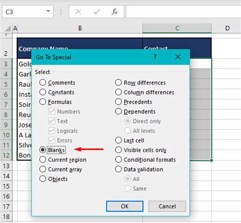 How To Highlight Blank Cells In Excel In Easy Ways