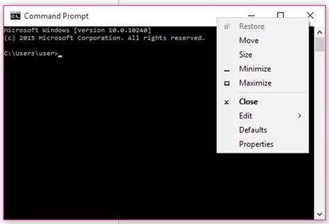 New Windows 10 Keyboard Shortcuts For The Command Prompt Cnet