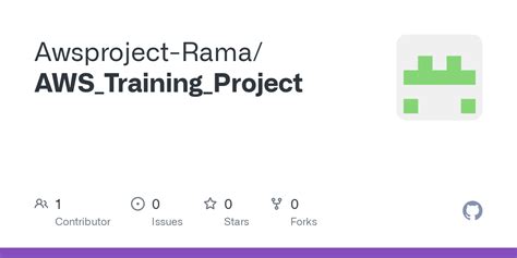 Github Awsproject Rama Aws Training Project