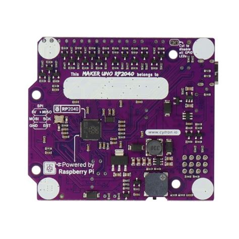 Cytron Maker Uno Rp2040 Suderinamas Su Arduino
