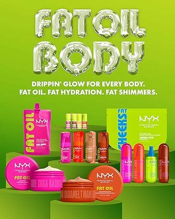 Nyx Professional Makeup Fat Oil Body Oil In Coconut Cutie