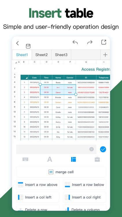 spreadsheet xlsxandcsv editor by best music video and image maker limited