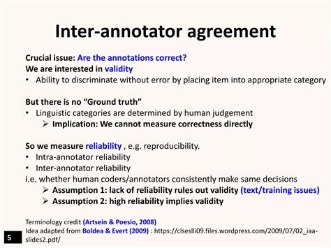Interannotator Agreement Ppt