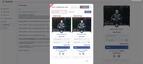 codeless with visual regression testing
