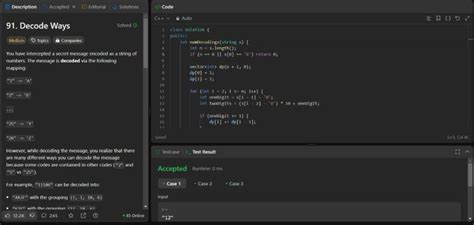 100daysofcode Leetcode Codingchallenge Dynamicprogramming Cplusplus Sanket Pawar Patil