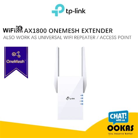 Tp Link Re X Onemesh Ax Wifi Wireless Ax Wifi Range Extender Repeater Access Point