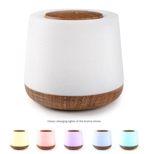 The Aroma-Home features a ‘warm’ light ‘Breathing Light’