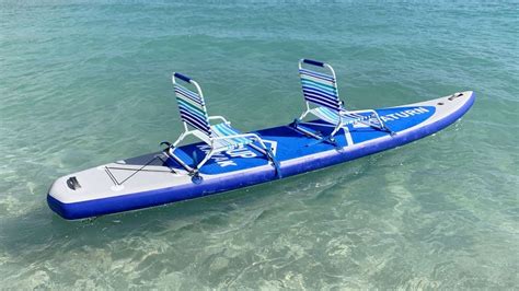 Inflatable Sup Board Tandem Kayak Youtube