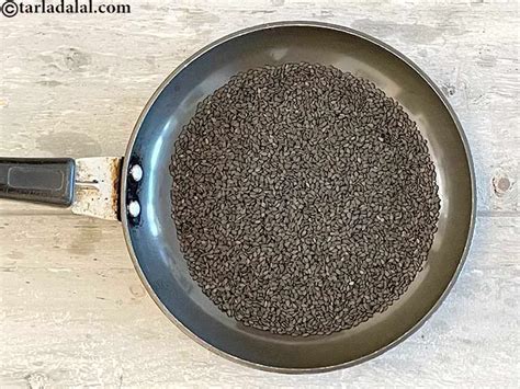 Black Sesame Seed Chutney Recipe Tiklut Chutney Maharashtrian Dry