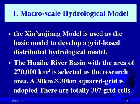 Ppt Macro Scale Hydrological Models And The Application Powerpoint Presentation Id6617059