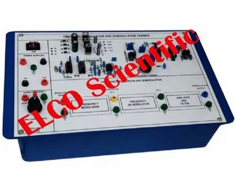 Frequency Modulation And Demodulation Trainer Kit For Laboratory Model