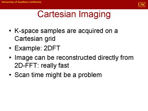 Non Cartesian Reconstruction 2004