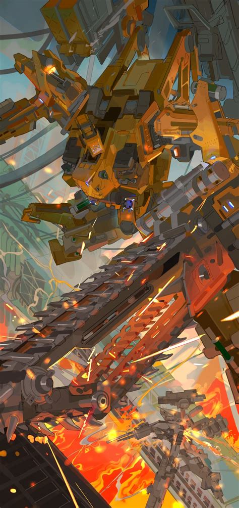 621 Loader 4 Honest Brute And Milk Tooth Armored Core And 1 More Drawn By Nslacka Danbooru