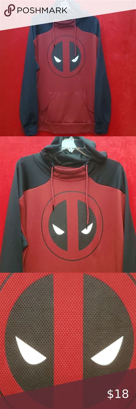 Deadpool Hoodie Sweatshirt Deadpool Hoodie Sweatshirts Deadpool
