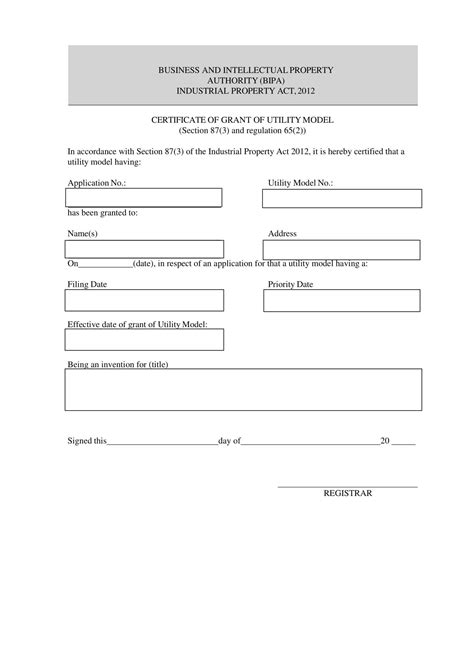 Free Printable Provisional Patent Application Templates [pdf Word]