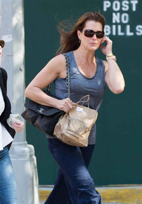 Brooke Shields Out In New York City May 2015