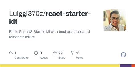github luiggi370z react starter kit basic reactjs starter kit with
